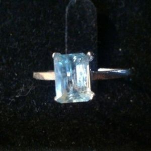 Jewelry | Natural Rare Hauynite 925ss Engagement Ring | Poshmark